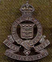 Cap Badges - World War Two - Corps and Supporting Services