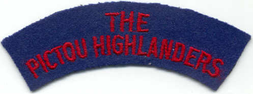 Cloth Shoulder Titles - Infantry - 1939-1945 Regiments named O to Z